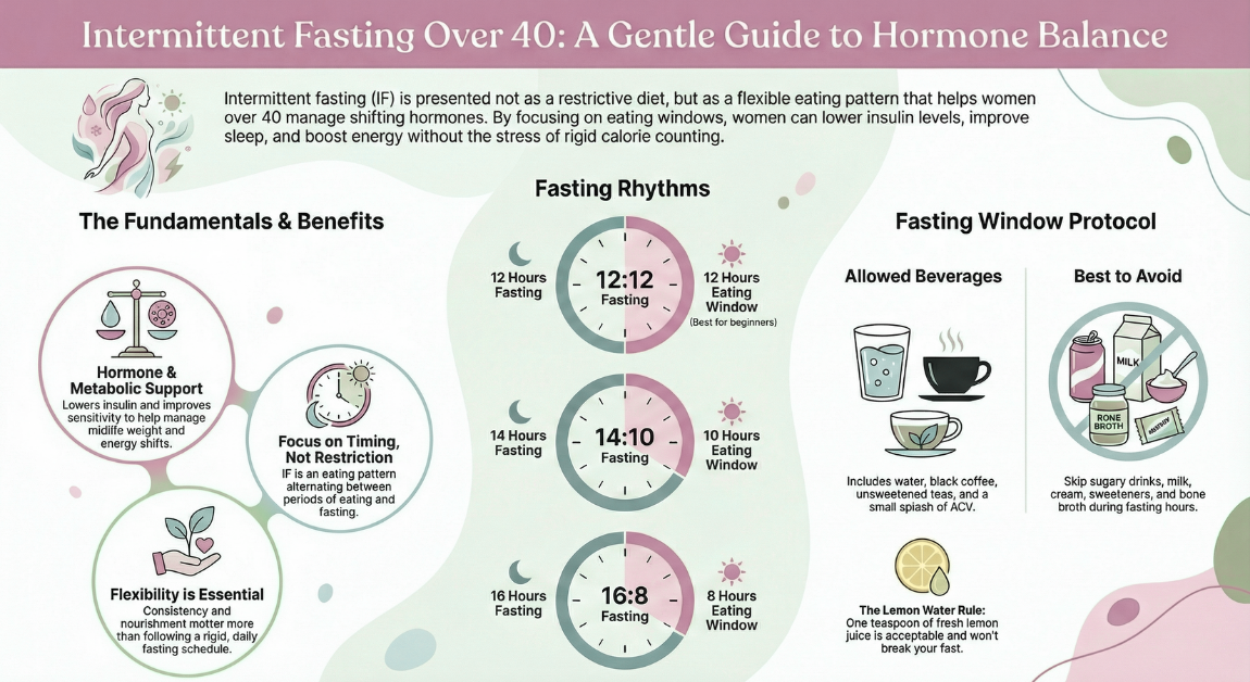 Intermittent Fasting for Women Over 40: A Gentle, Sustainable Approach ...